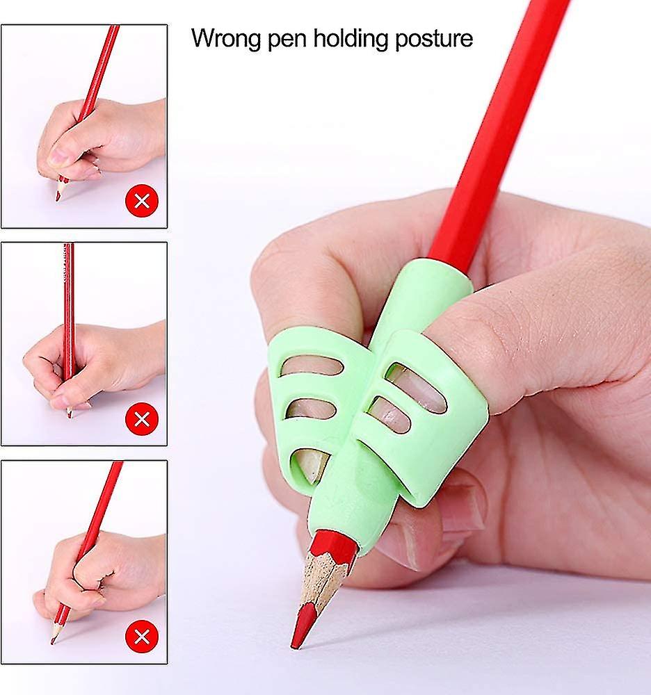 Pencil Grips, 8 Pcs Pencil Grip Writing Aid, Writing Aid Grip, Pencil ...