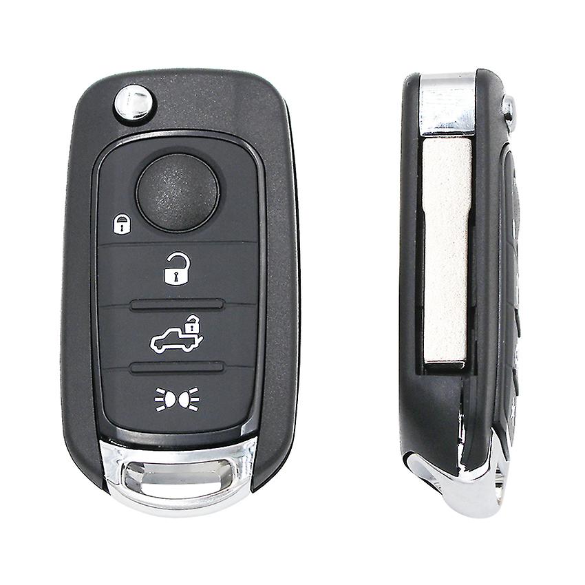 4 Buttons Flip Remote Key Fsk 433.92mhz 4a Chip For Fiat Egea Tipo 500x ...