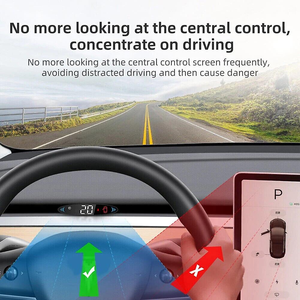 1pcs Hud Wiring For Tesla Model 3/y 2019-2023 Hud Head Up Display Lcd ...