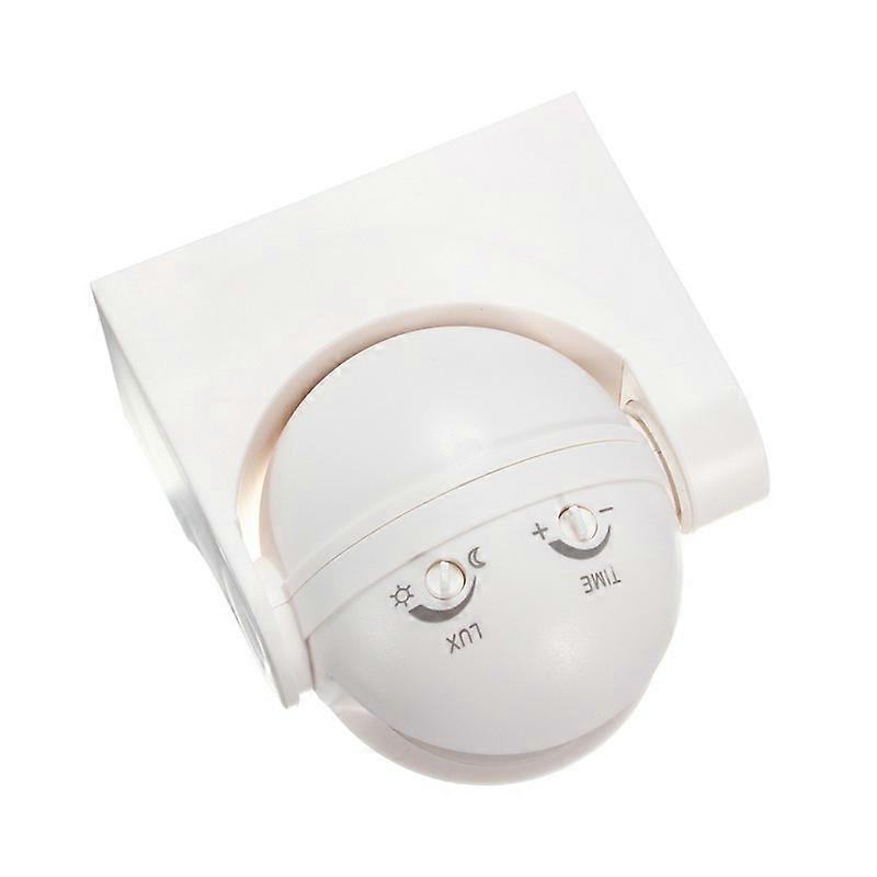 Wall switch with infrared motion sensor Range 12 m max. White 86*98mm ...