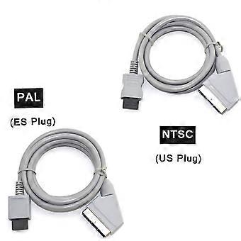 RGB Scart Video TV AV Cord Cable Compatible with Wii Wii-U Video Game ...