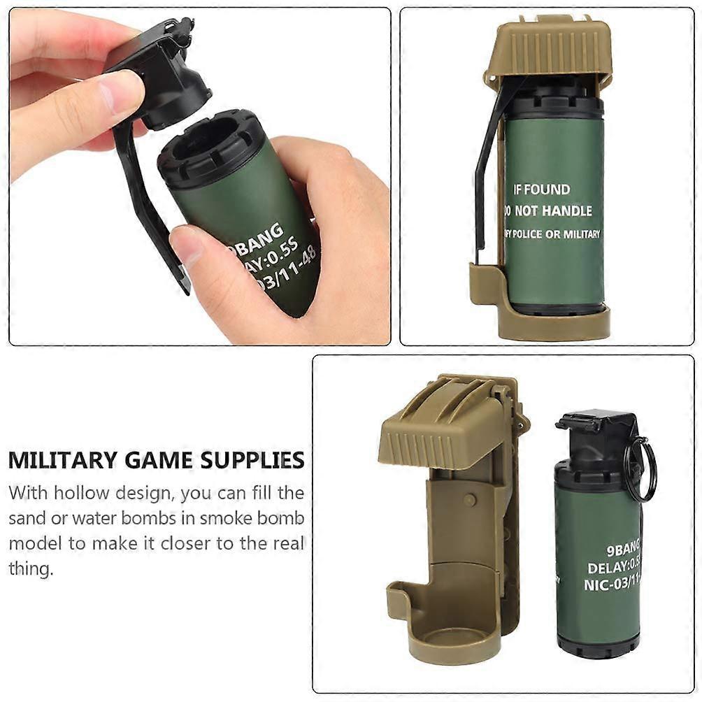 Smoke Bomb Model Smoke Bomb Robust Storage Box Military Game Outdoor ...
