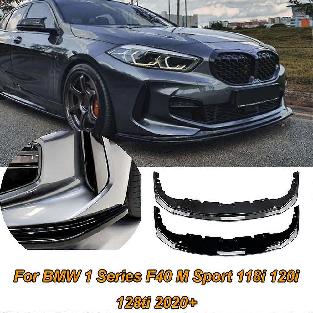 For BMW 1 Series F40 M Sport 118i 120i 128ti 2020+ Car Front Bumper Lip ...