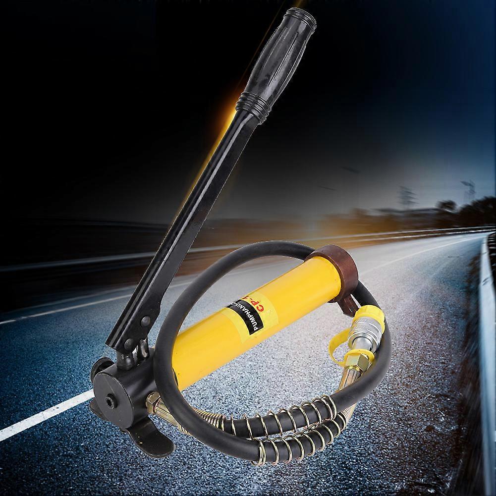 Manual Hydraulic Pump Ultra Thin 10T Hydraulic Jack Steel Handle ...
