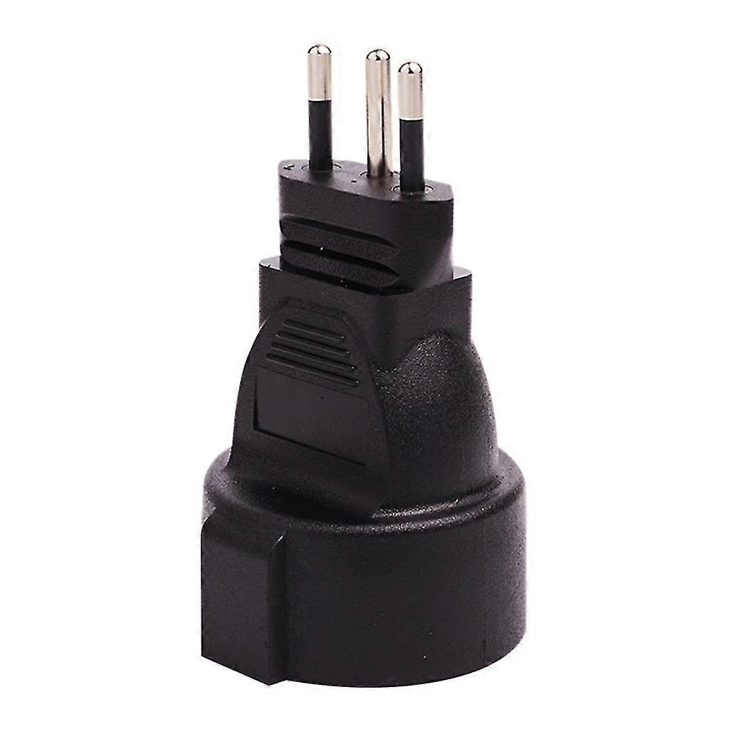 Swiss 3pin Round To Eu Standard 16a 250v Power Supply Adapter Male To ...