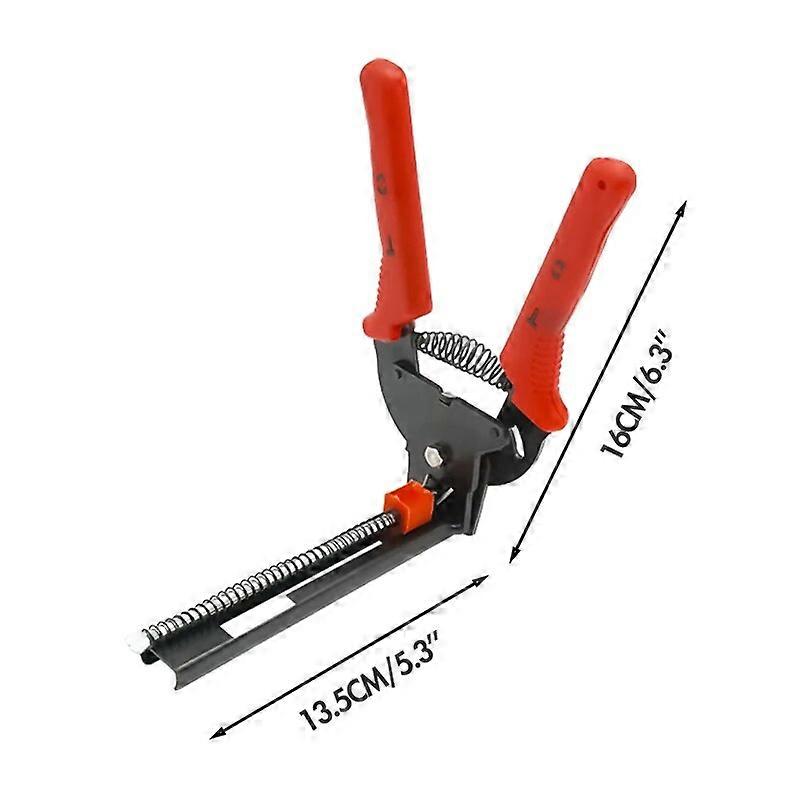 Hog Ring Plier Tool and 600Pcs M Clips Staples Chicken Mesh Cage Wire ...