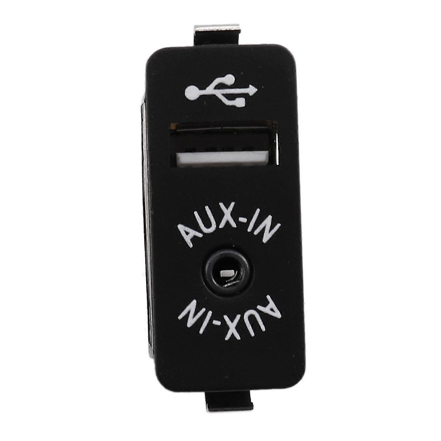 Car Usb Aux In Plug Auxiliary Input Socket Adapter For E81 E87 E90 F10 ...