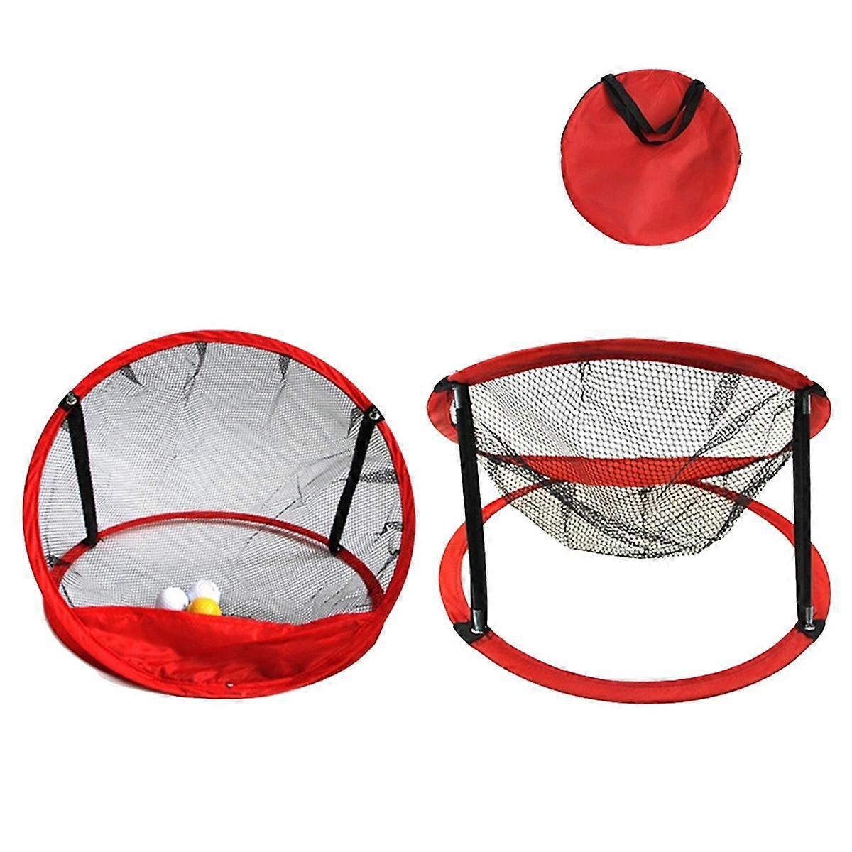 3Pcs Foldable Golf Chipping Practice Net Foldable Cages Target System ...