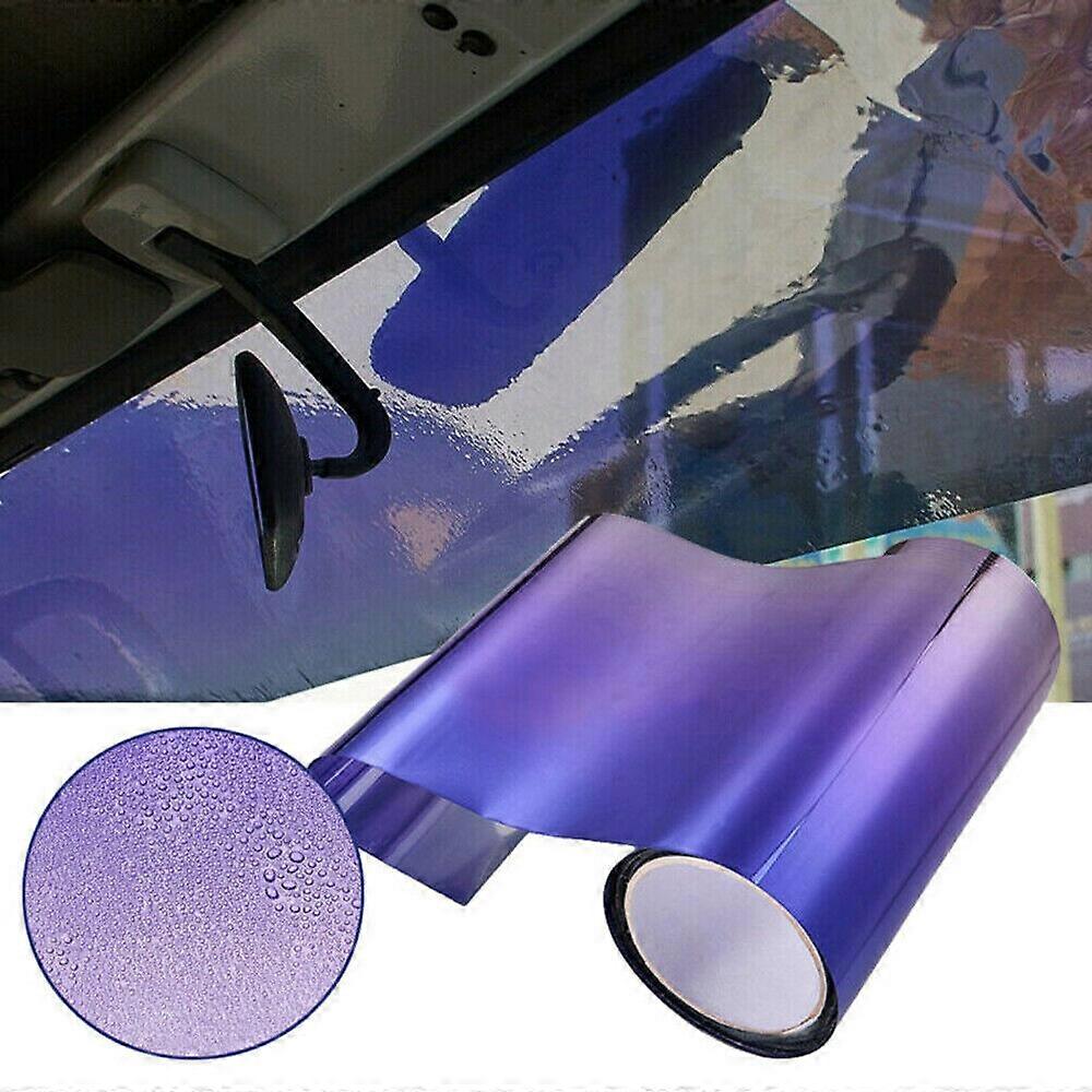 150cm Gradient Purple/Green/Black Car Sun Visor Strip Tint Film Front ...