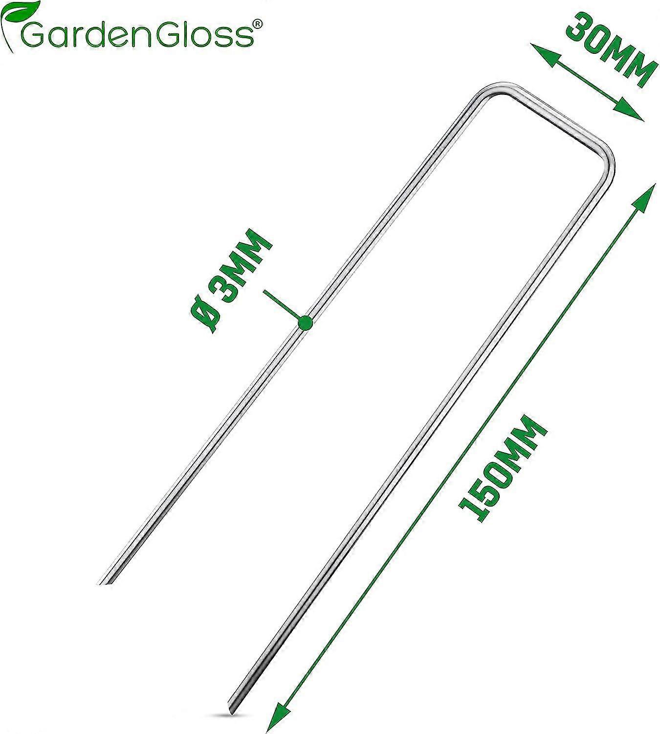 Galvanized steel spikes (100 pieces) - Strong spikes for covering ...