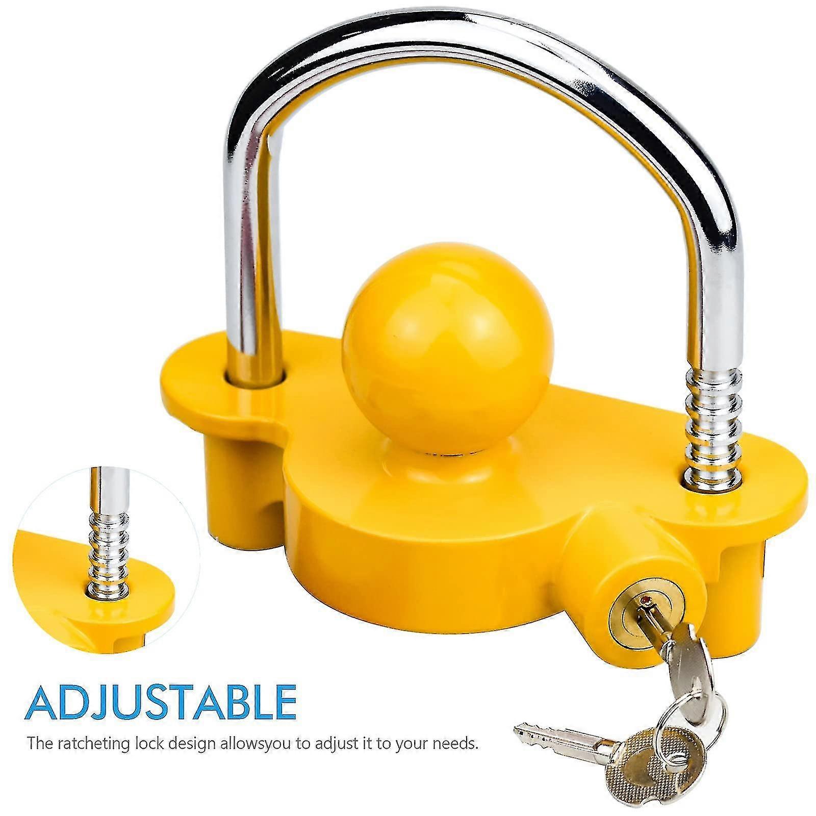 Anti-theft Trailer Lock Universal Trailer Lock For Trailer Caravan Boat ...