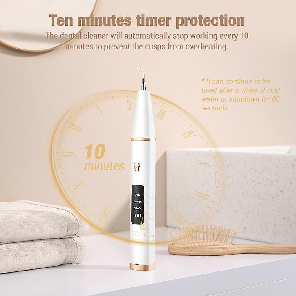 Ultrasonic Dental Scaler Household Electric Teeth Cleaner With LED ...