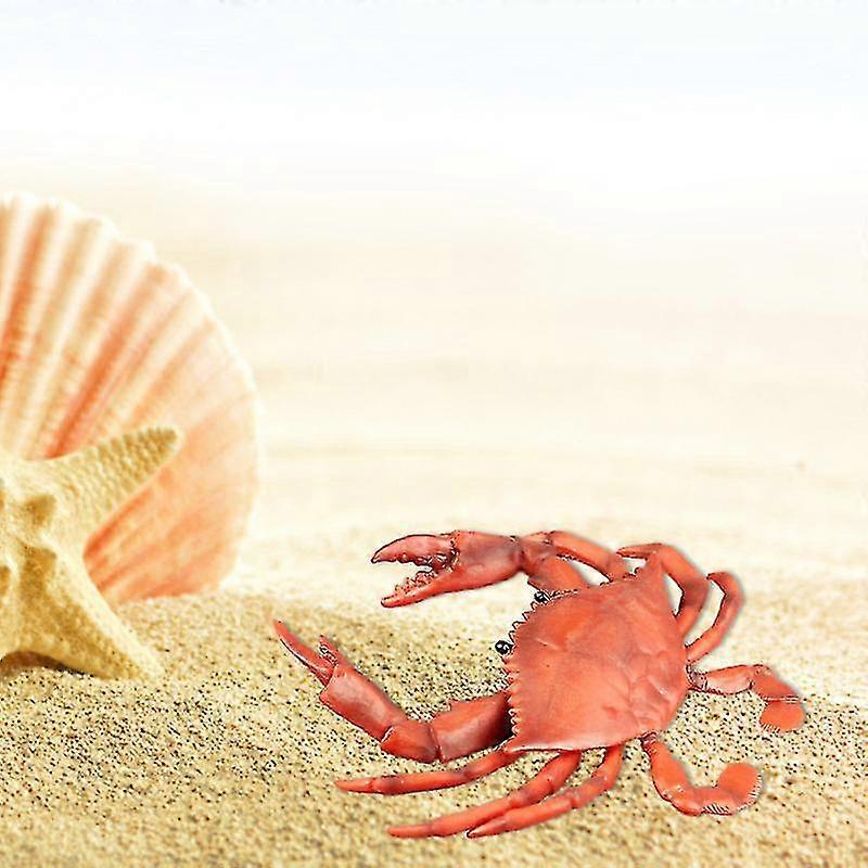 High Simulation Crab Animal Model Aquatic Creature Decoration For ...