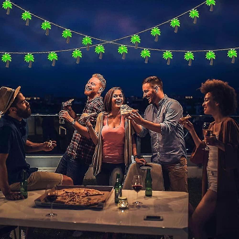 Palm Tree String Lights, With 10/20 Mini Lights, Summer Beach String ...