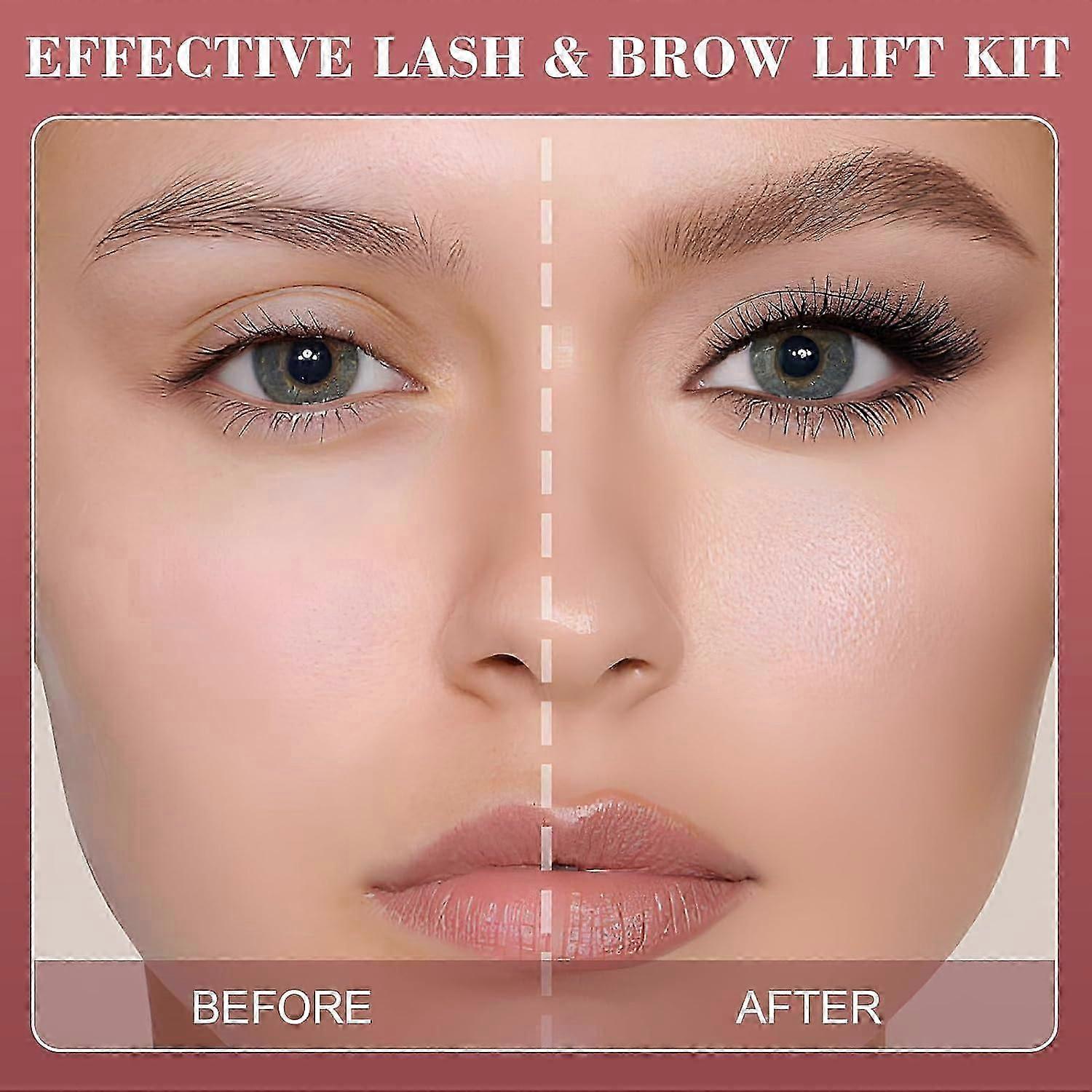 Lash Lift Kit and Color Kit 4 in 1, Brow Lamination Kit, Professional ...