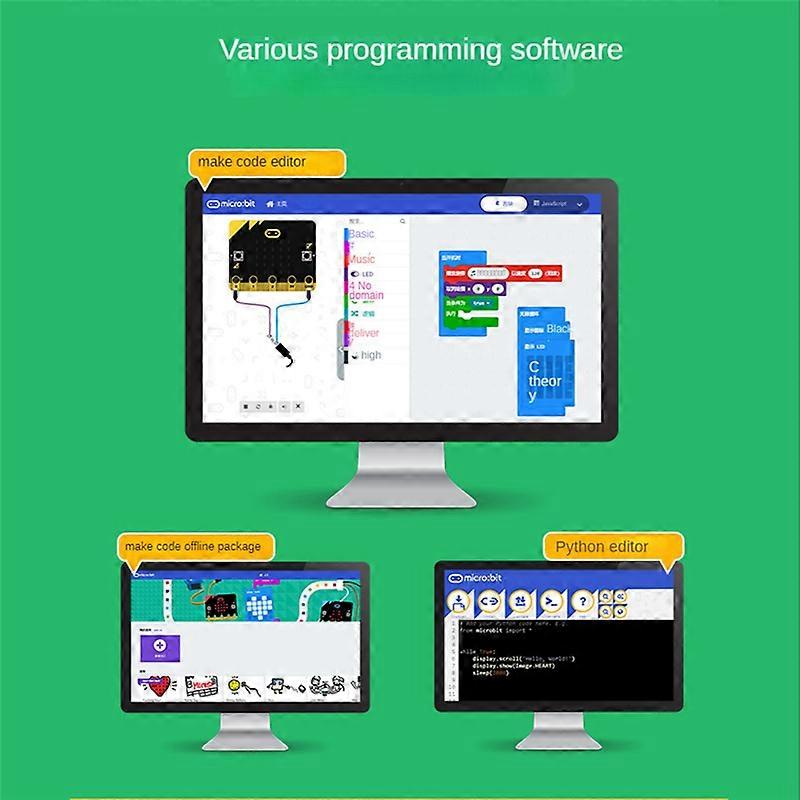 Bbc Microbit V2.0 Motherboard an Introduction To Graphical Programming in Python for Primary and ...
