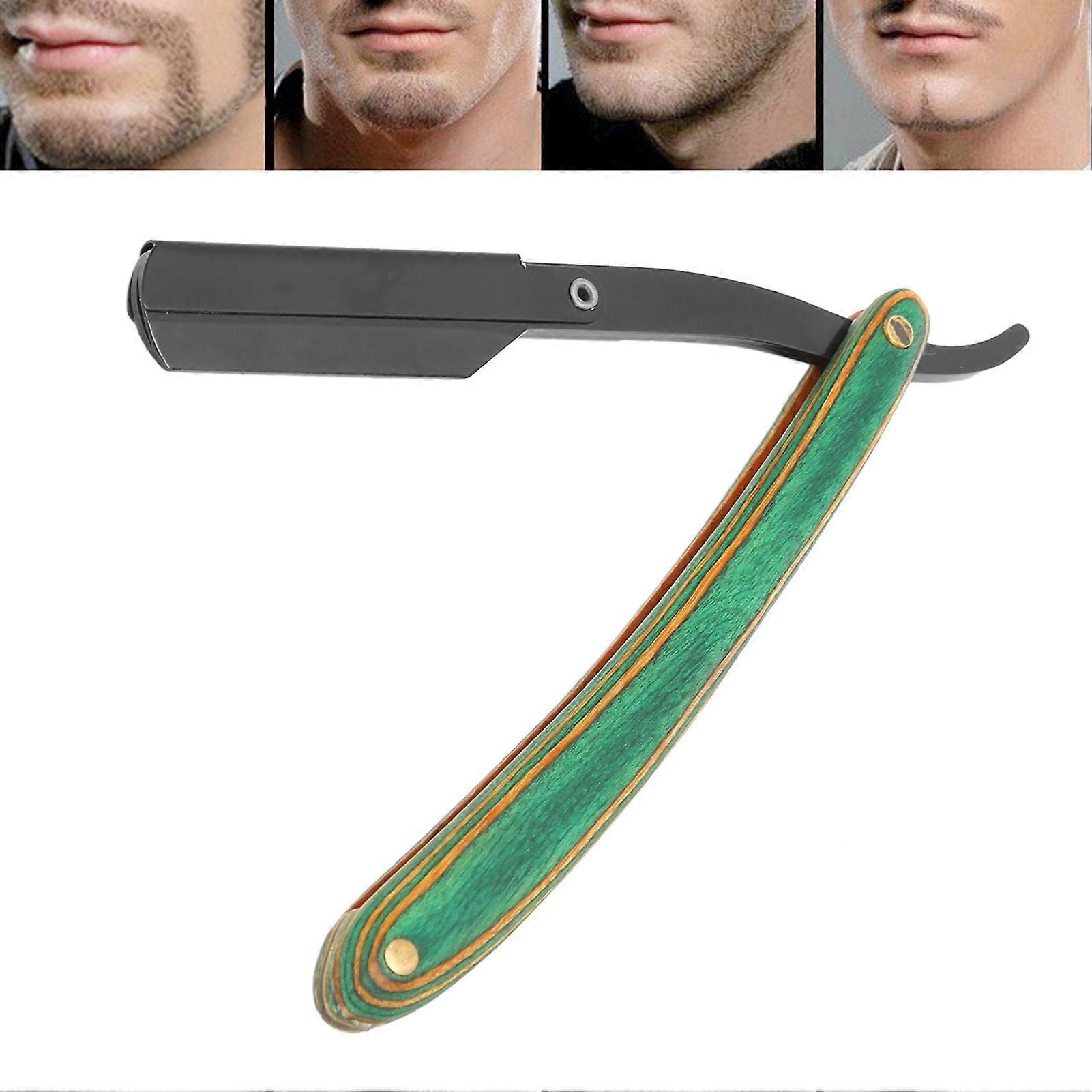 Professional Barber Straight Edge Razor Safety Stainless Steel Manual ...