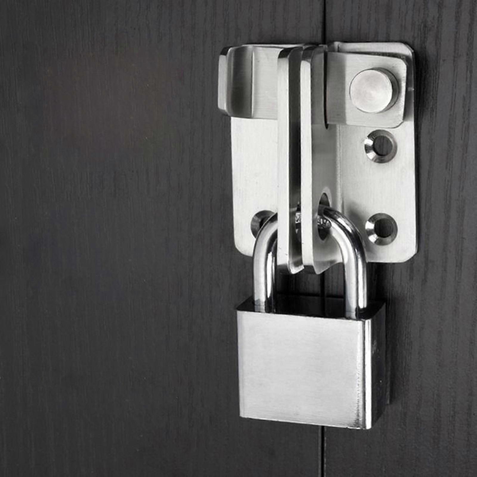 Punch Free Wardrobe Door Bolt for Latch Drawer Lock Safety Stainless ...