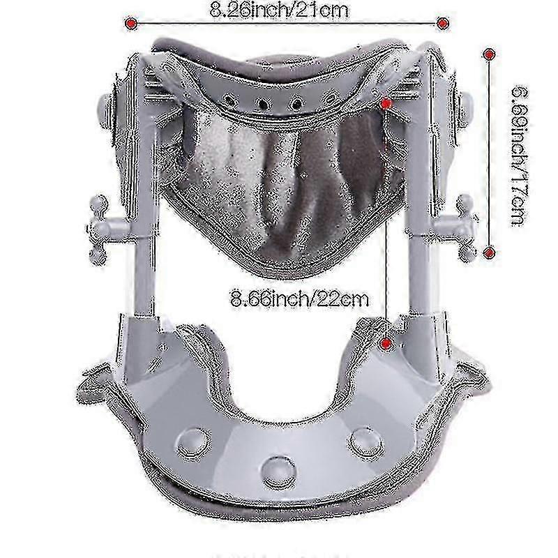 Cervical Traction Device - Adjustable Inflatable Neck Extender Collar ...