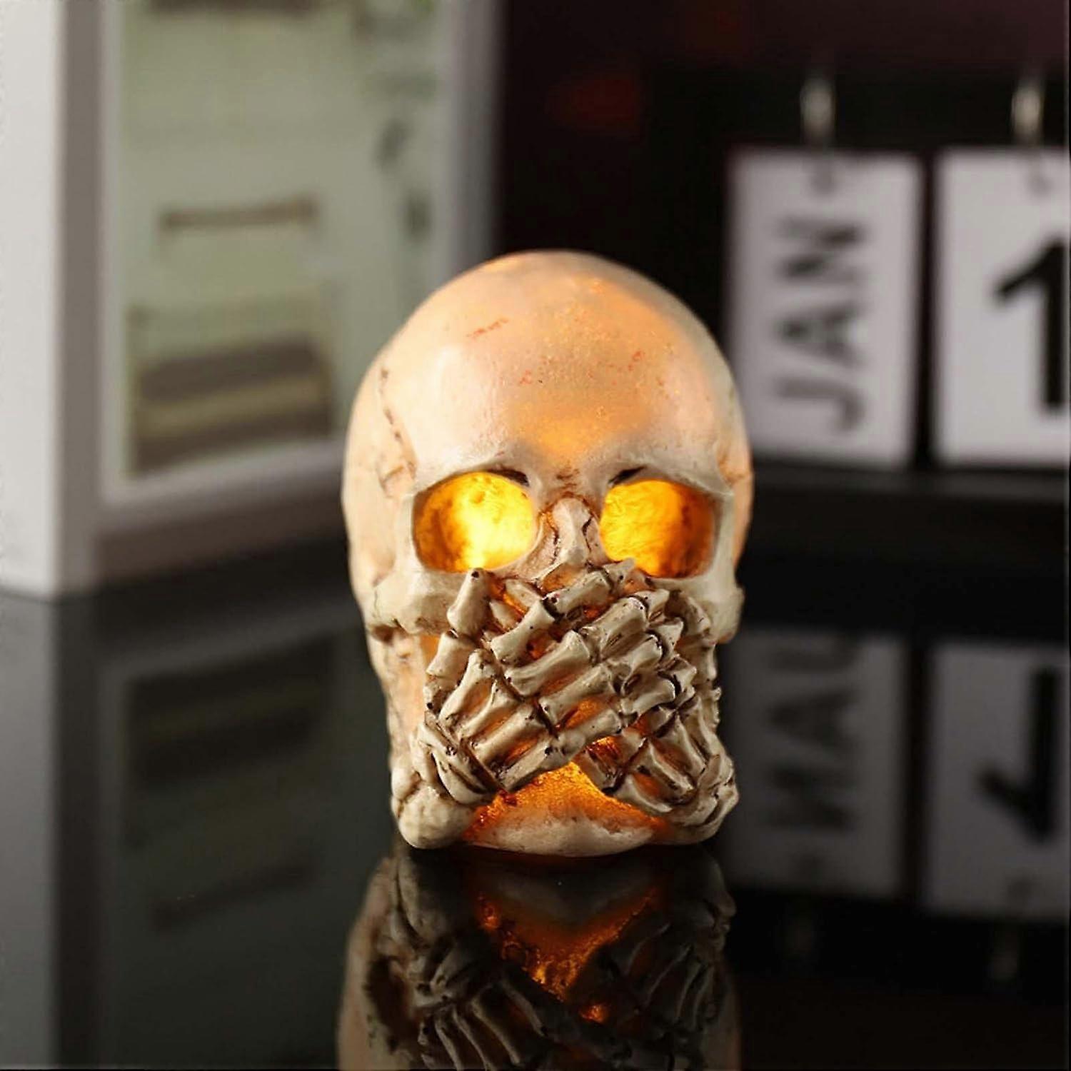 Mini Skull Halloween Decor,Mini Skull Halloween Decor, Decorative Skull ...