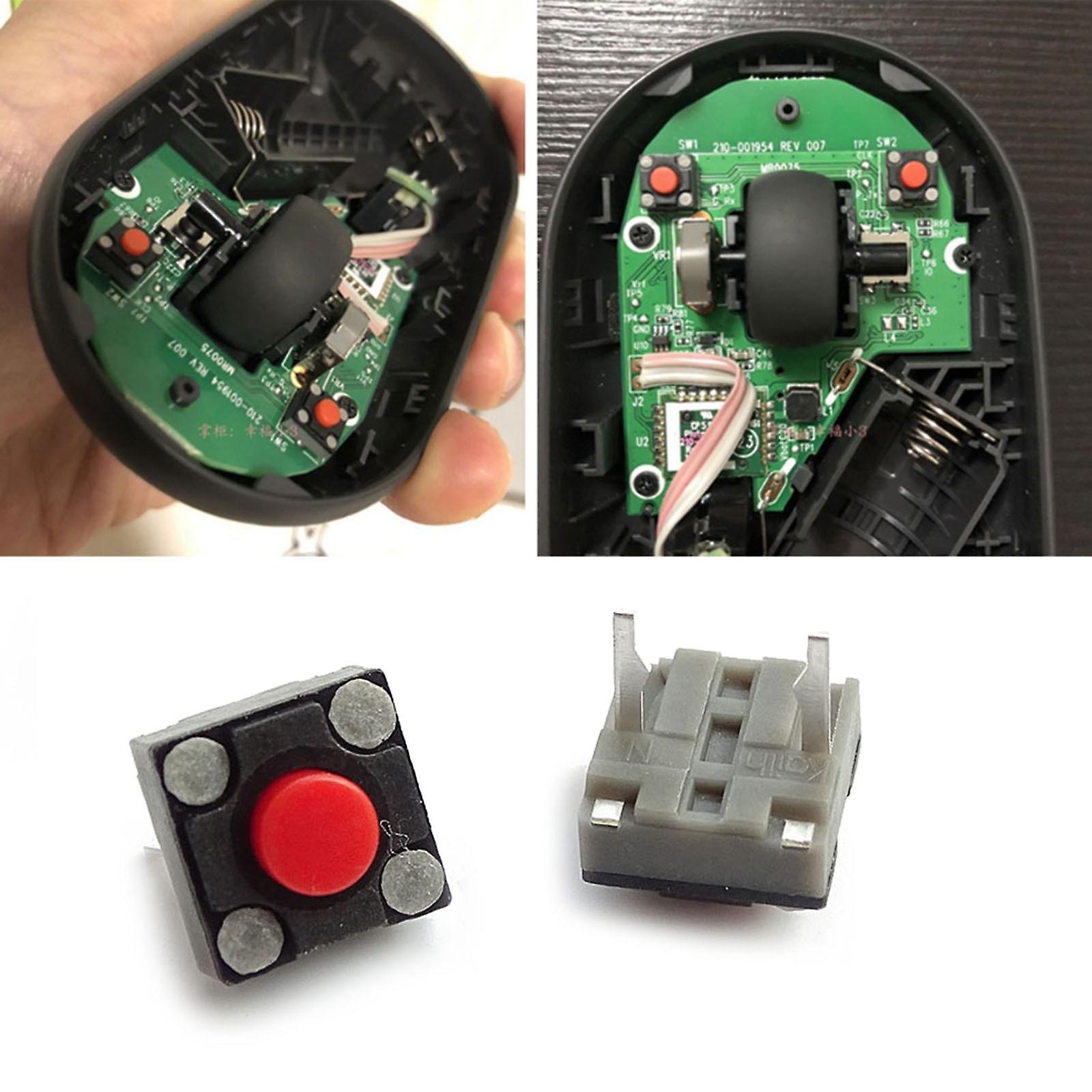 2pcs Gaming Mouse Tactile Push Button Switches Dip 2 Pin Micro ...