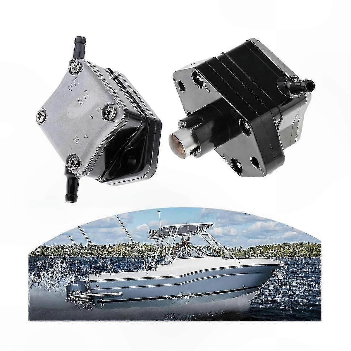Marine Outboard Motor Fuel Pump Assembly for 30/40/50/60 HP Engines 6C5 ...