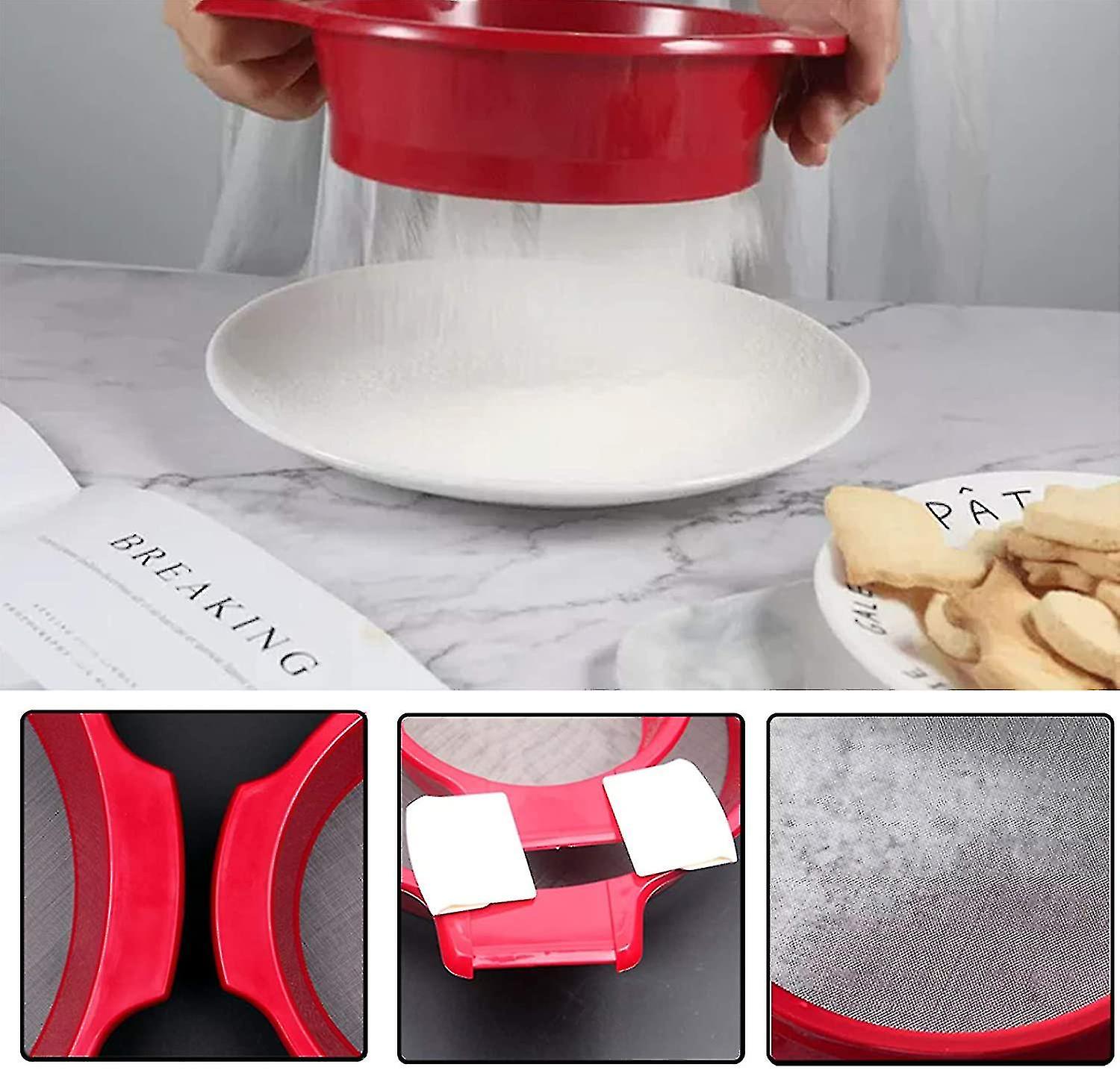 Filter Sieve Sugar Sifter Sieve Handheld Flour Sifter Small Sifter Food ...