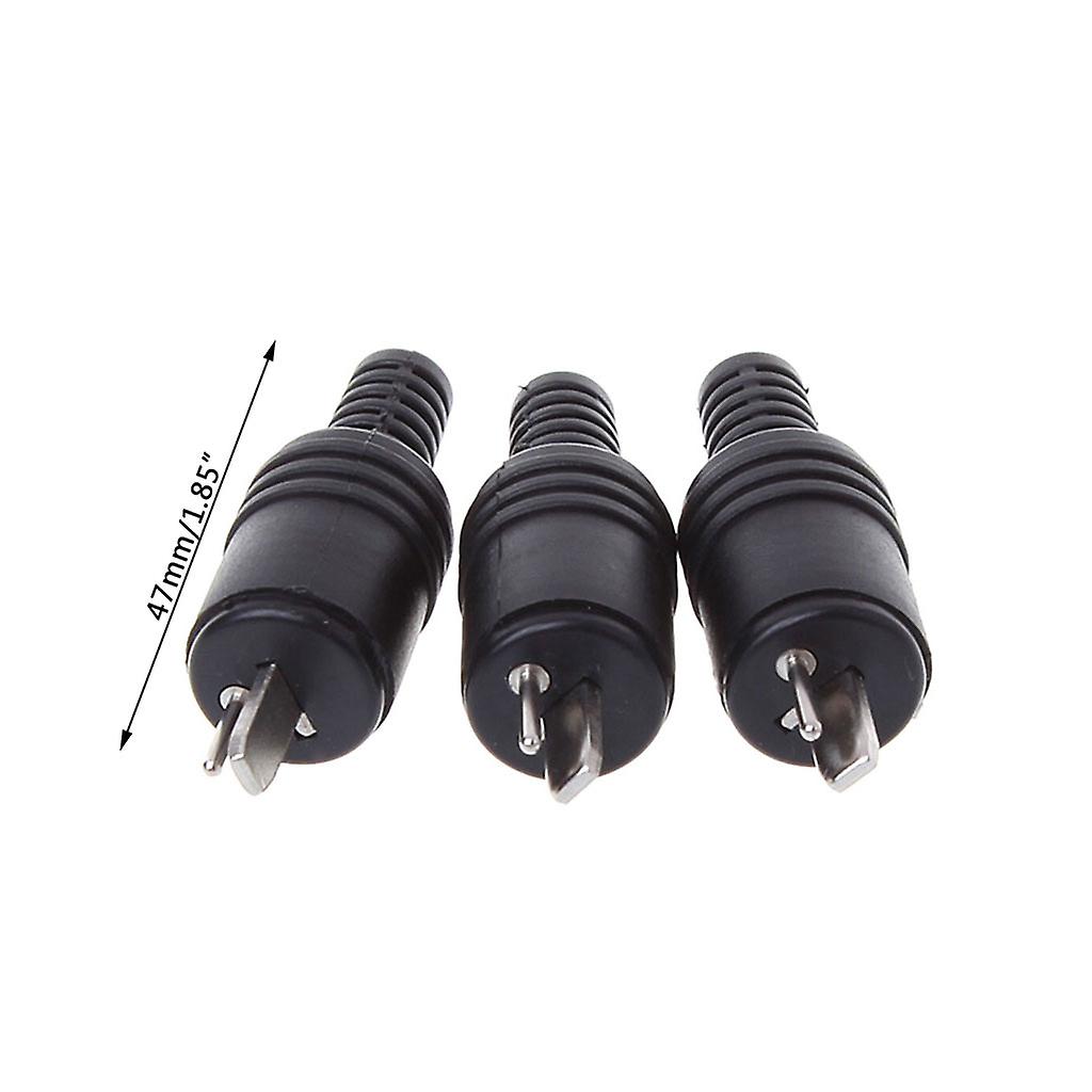 10 Pcs 2 Pin Din Speaker Plug 2-pin Plug Hifi Loudspeaker Cable Solder ...
