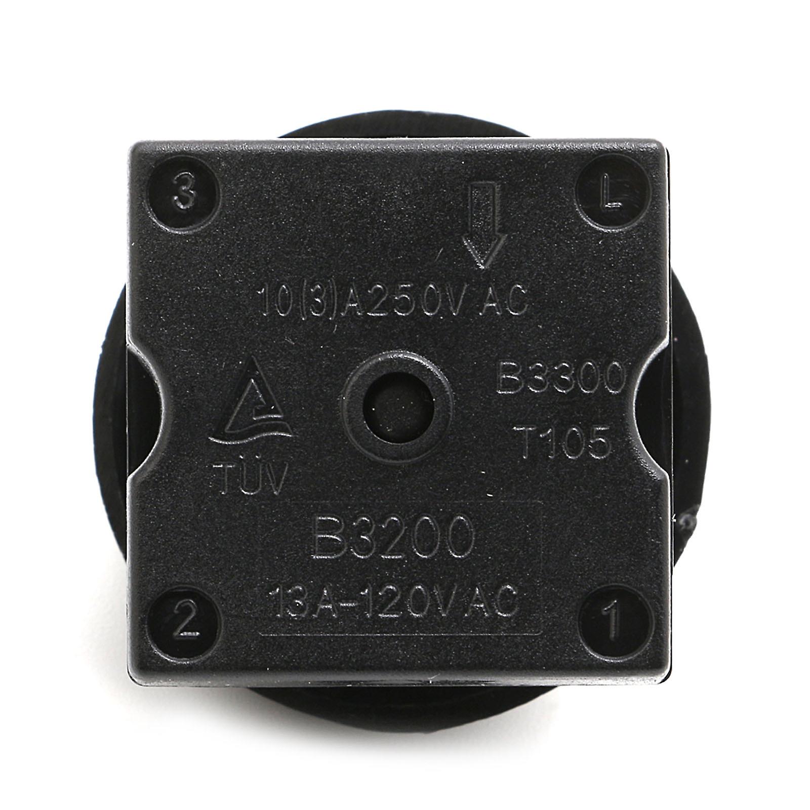 4-position 3-speed Fan Selector Rotary Switch Governor With Knob 13amp ...