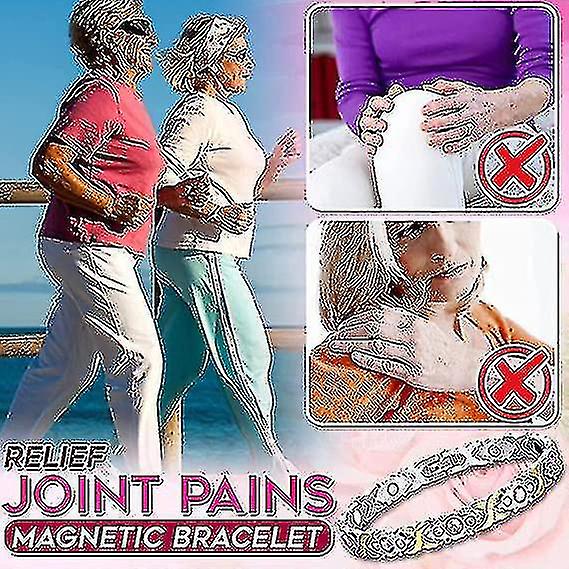 Magnetic Therapy Menopause Reliving Bracelet For Women | Fruugo UK