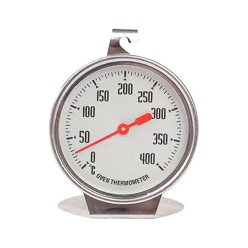 0-400 Celsius New Stainless Steel Oven Thermometer Hang Or Stand Large ...