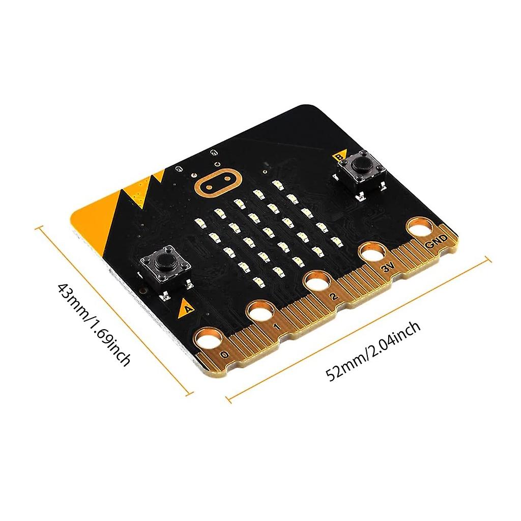 BBC Micro Bit V2.2 for Kids - Built-in Compass- Radio BLE5.0 Wireless ...