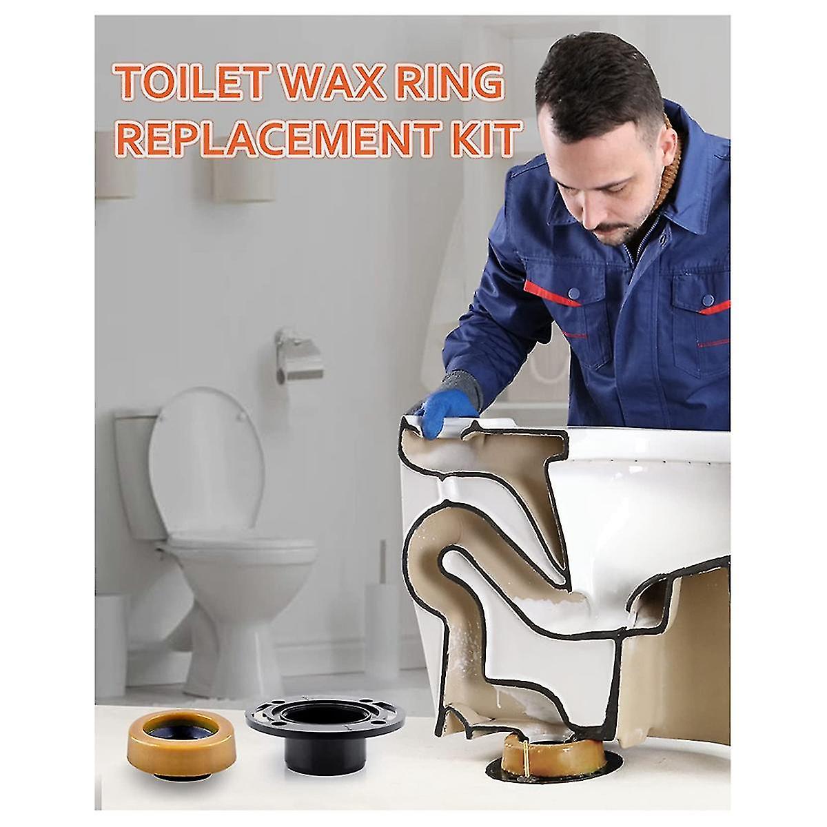 Toilet Flanges And Wax Rings For Toilets With Extended Flanges And ...