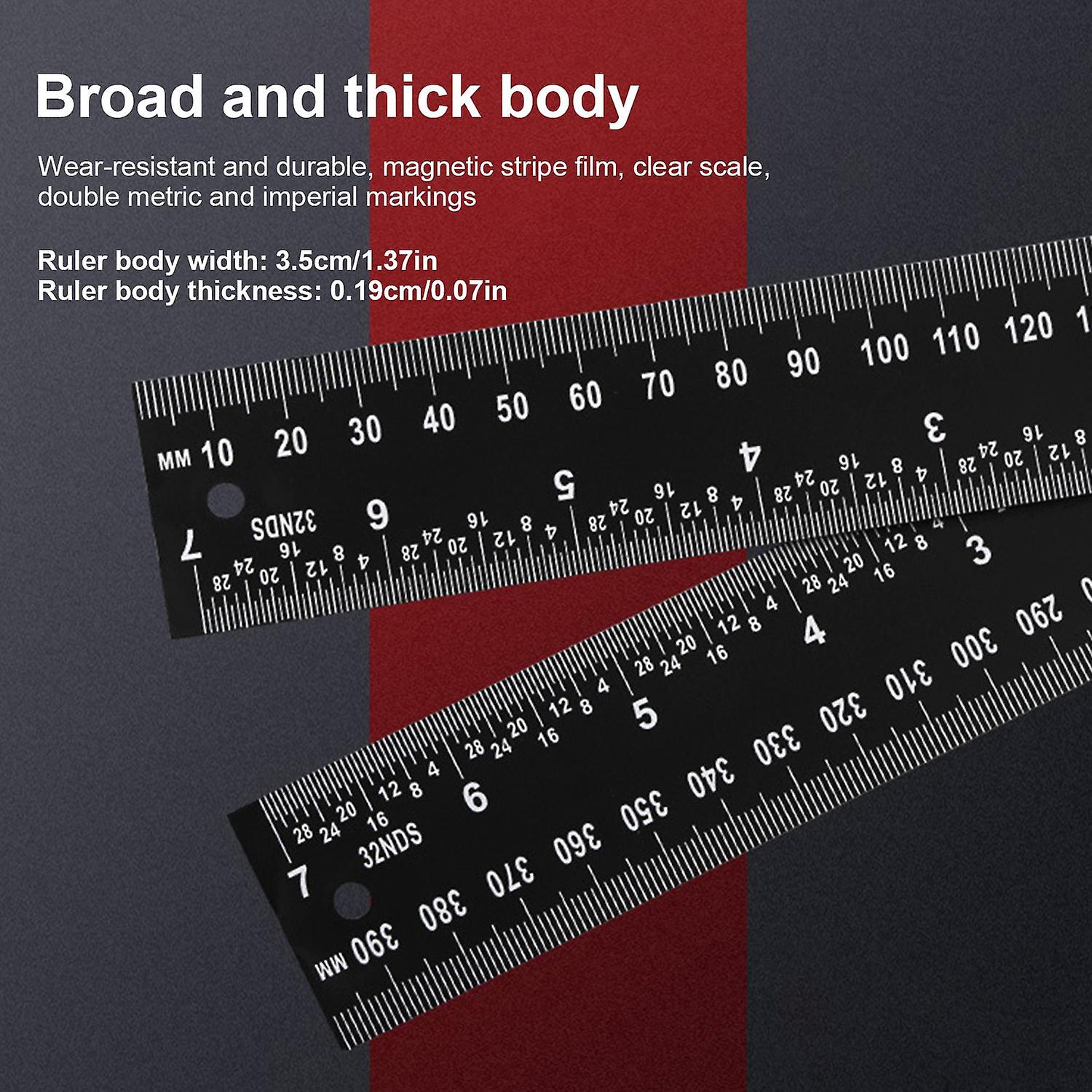 Digital Angle Finder Protractor (8 In / 200 mm) Measuring Ruler w/ LCD ...