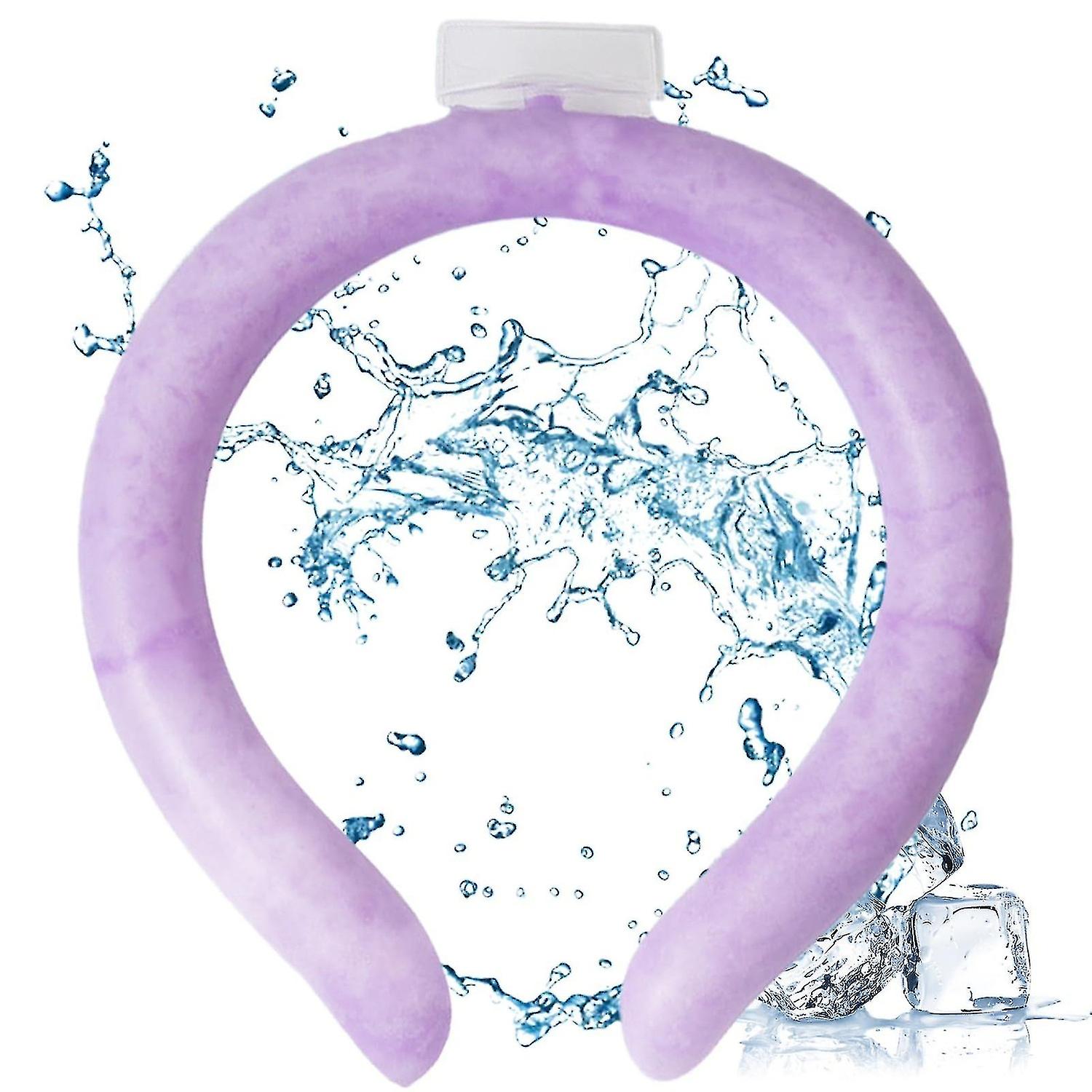 Neck Cooling Tube- Outdoor Activities With Gel Ice Packs For Personal ...