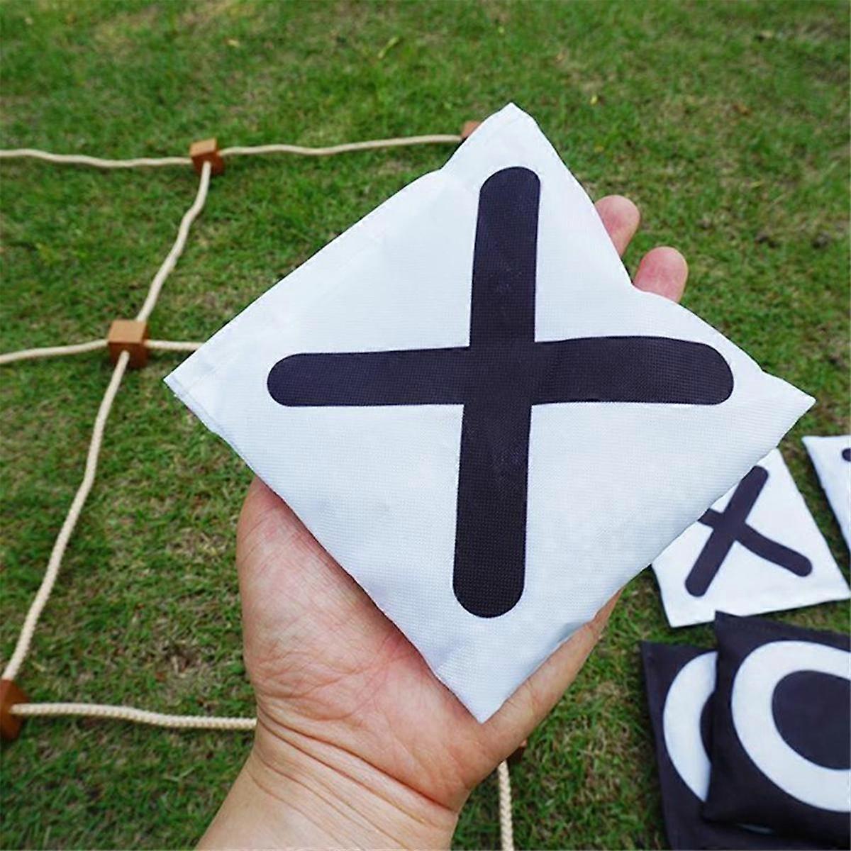 Giant Tic -Tac -Toe Outdoor Game Instant Setup, No Assembly Bean-Bag ...
