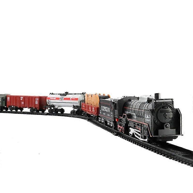 Electric Train Model With Track Railway Battery Operated Classical ...