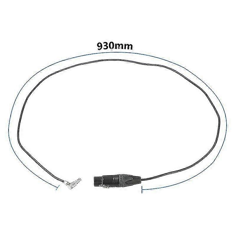 Lanxri Audio Input Cable For Arri Alexa Mini Right Angle 5 Pin Male To ...