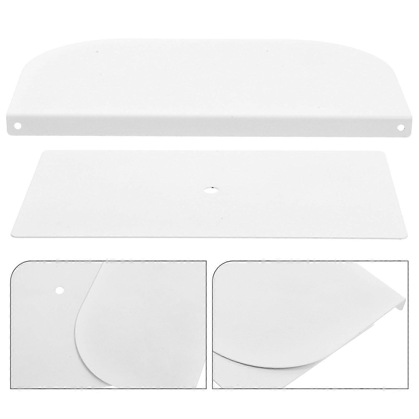 1 Set of Monitor Mount Reinforcement Plate Steel Fixing Plate Metal ...