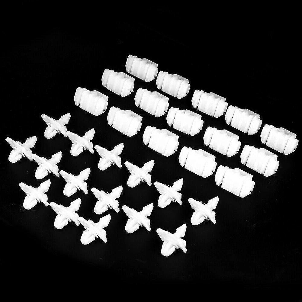 30pcs Parts Brackets Clips Planking For Mercedes Sacco 190 W201 W124 ...