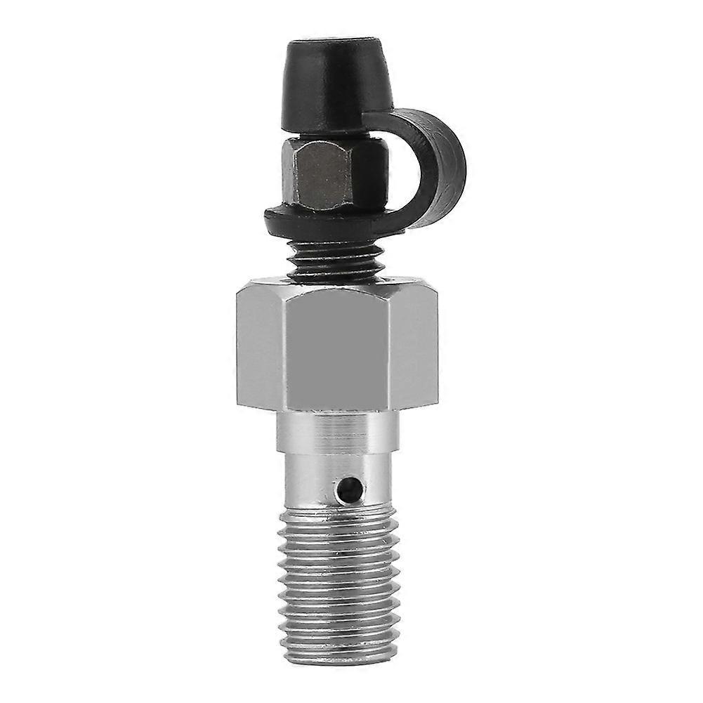 M10x1.25mm Motorcycle Brake Cylinder Caliper Bleed Screw Nipple Banjo ...