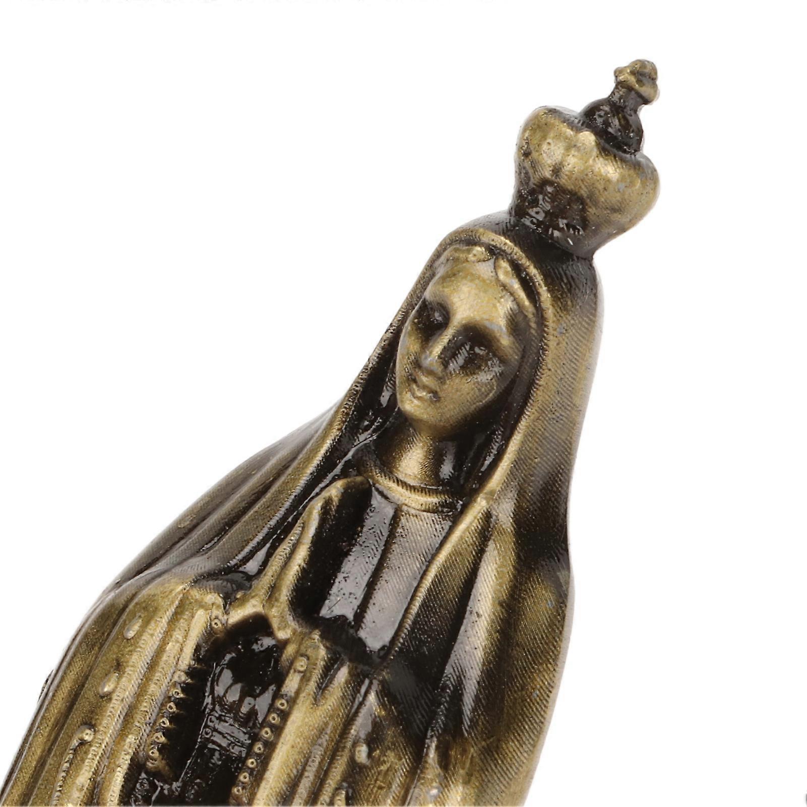 Mini Virgin Statue Hand Carved Easy Cleaning Odorless Durable Zinc ...