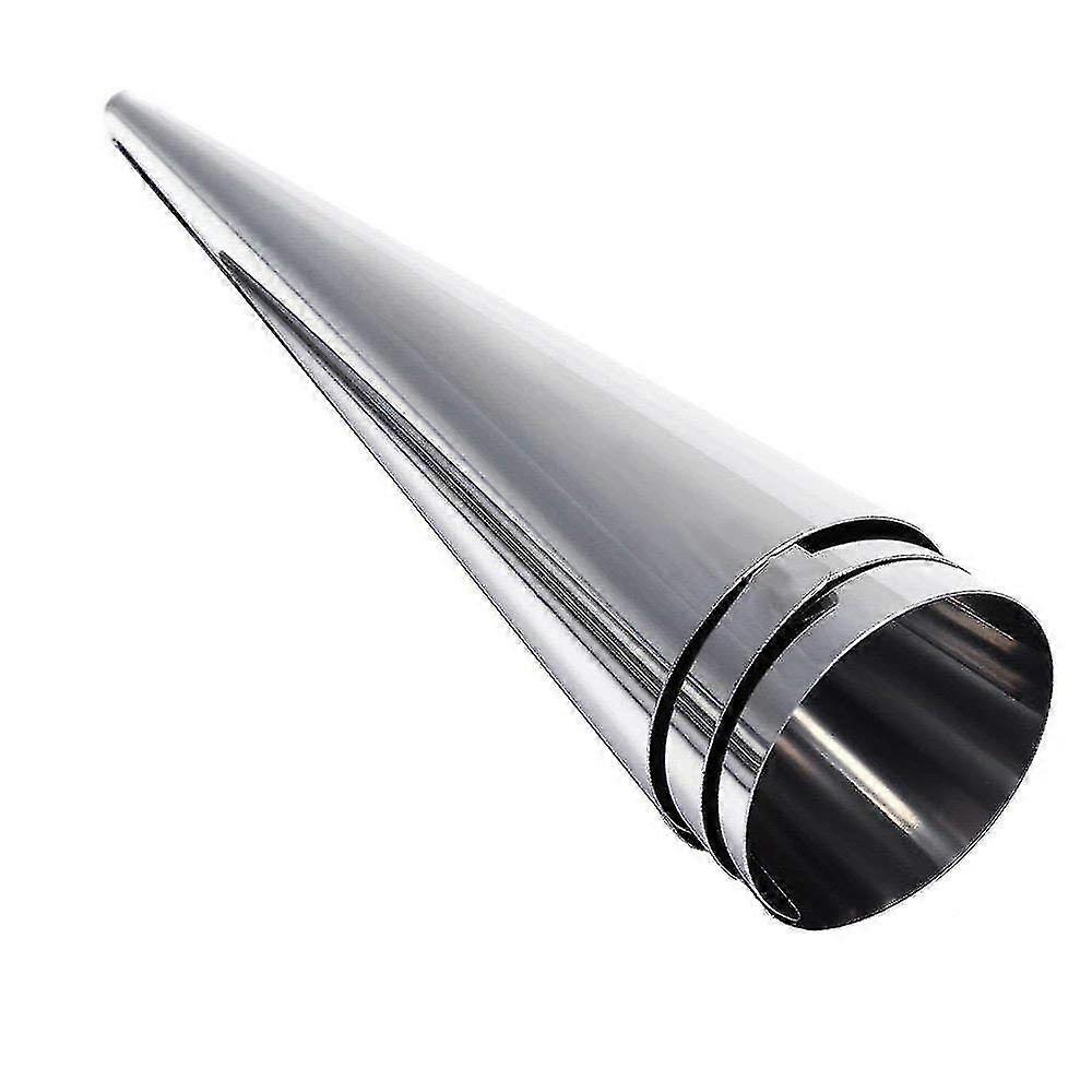 12pcs Stainless Steel Baking Cones Diy Pastry Cream Horn Moulds Conical ...