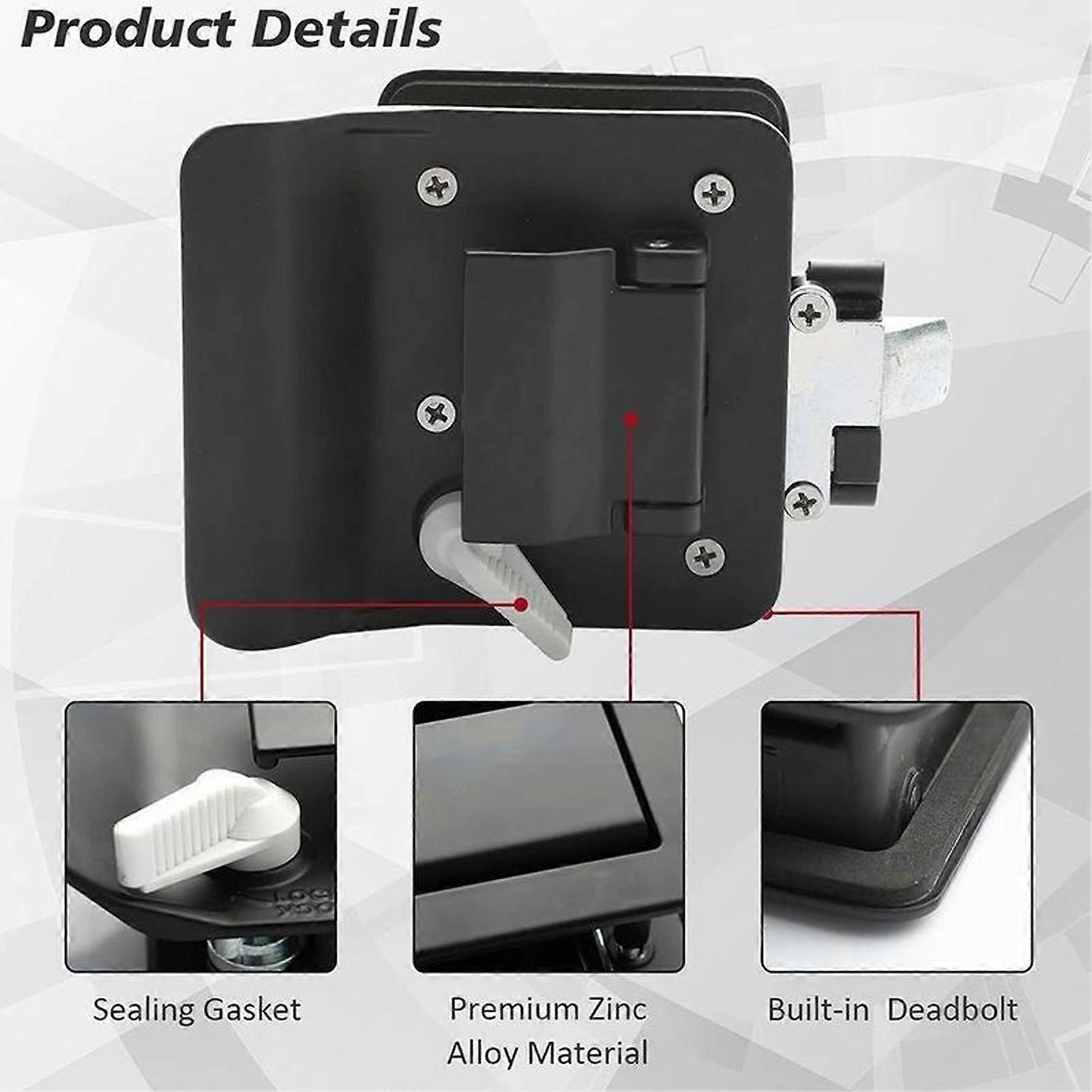 RV Door Locks Safe Reliable Quick Response Durable Camper Door Latch ...