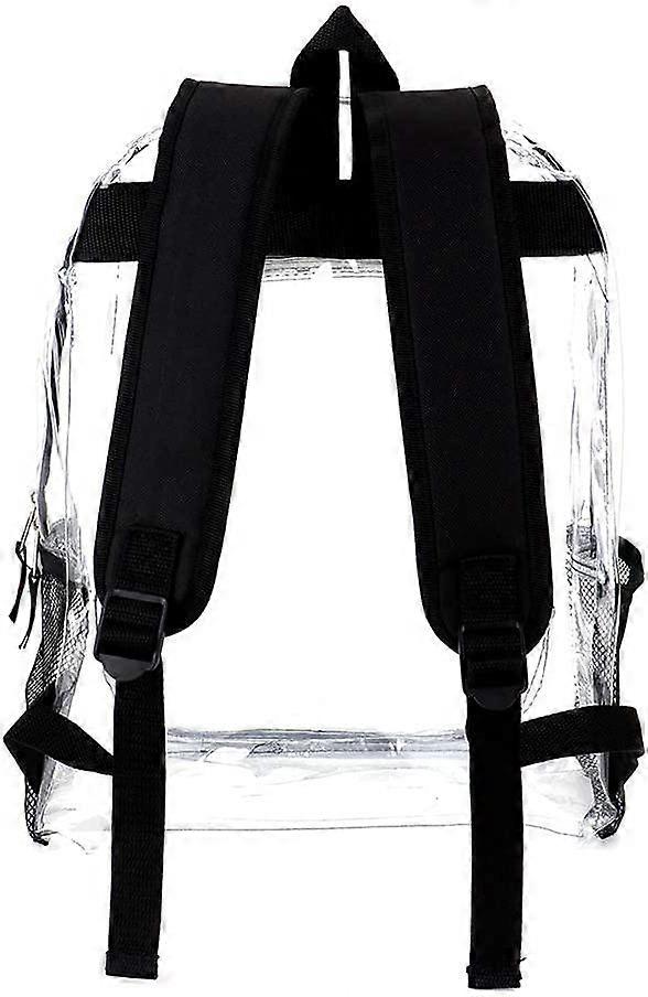 Heavy Duty Transparent Clear Backpack See Through Backpacks for School ...