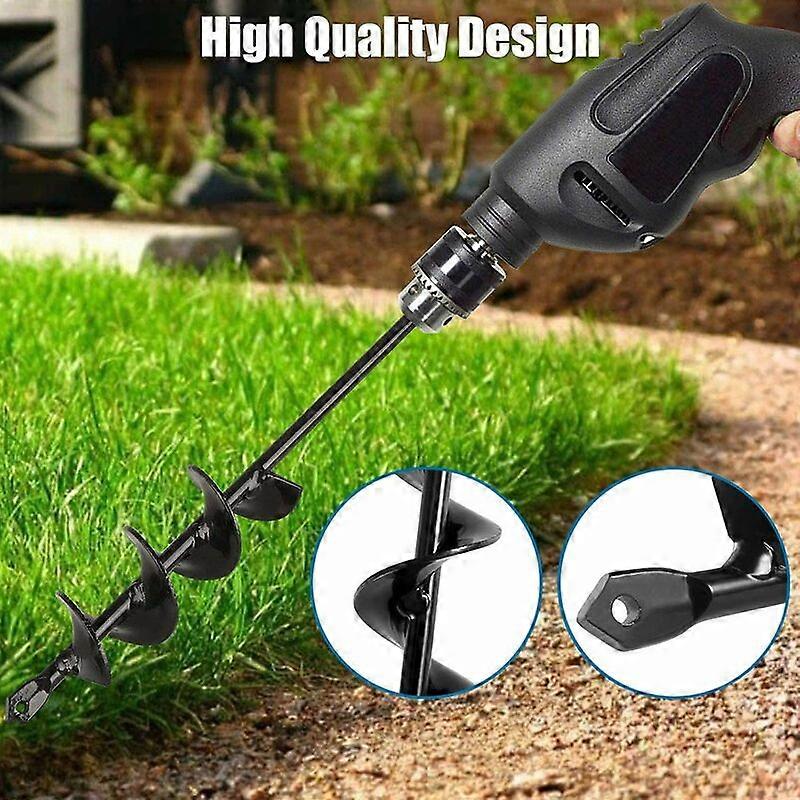 Garden Auger DrillGarden Auger Bit, Practical Planting Tool for Flower ...