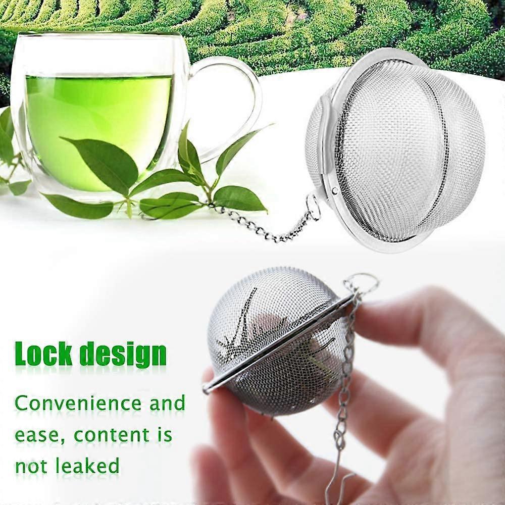2 Pack Tea Strainer-Stainless Steel Mesh Tea Ball Infuser,Premium Tea ...