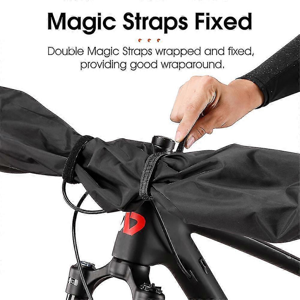 Bike Handlebar Protector Cover Waterproof Dustproof Road Bicycle ...