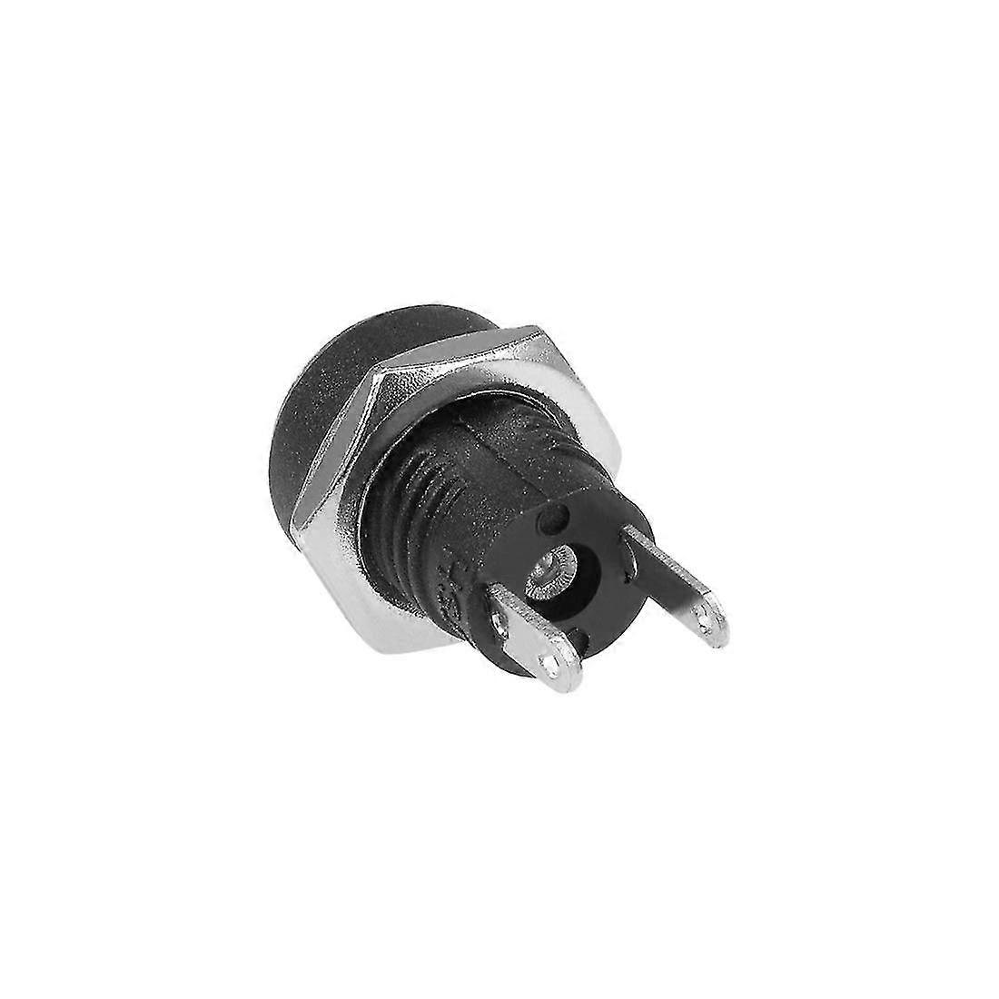 2.1mmx5.5mm Dc Power Jack Female Dc 30v Panel Mount Connector Socket ...