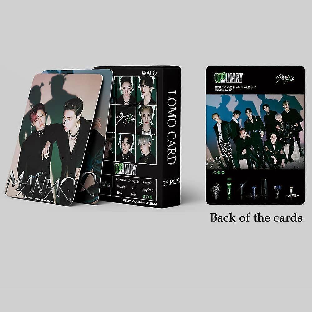 Stray Kids Photo Cards 55pcs Stray Kids ODDINARY new album photocard ...